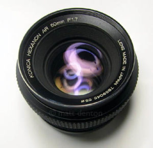 Konica Hexanon AR 50mm - Matt's Classic Cameras